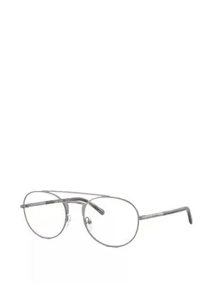 Emporio Armani Round Frame Glasses