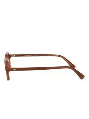 Emporio Armani Rectangle-frame Sunglasses