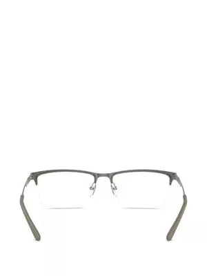 Emporio Armani Rectangle-frame Glasses - Grey