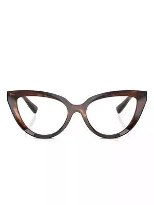 Dolce & Gabbana Cat-eye Glasses - Red