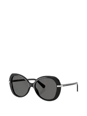 SWAROVSKI Butterfly-frame Sunglasses