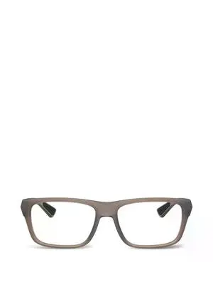 Prada Ps 02tv Square-frame Glasses - Grey