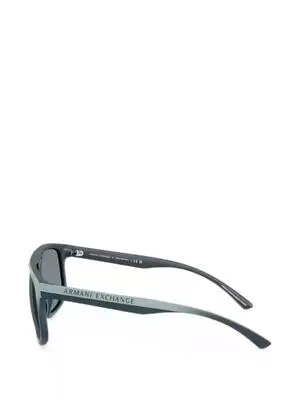 Armani Exchange Geometric-frame Sunglasses
