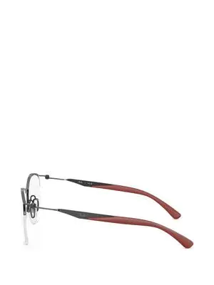 Ray-ban Round-frame Glasses - Black