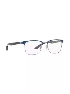 Ray-ban Rectangle-frame Glasses - Blue