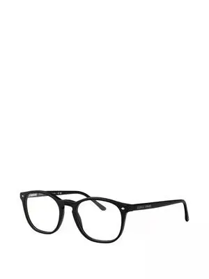 Giorgio Armani Square-frrame Glasses - Black