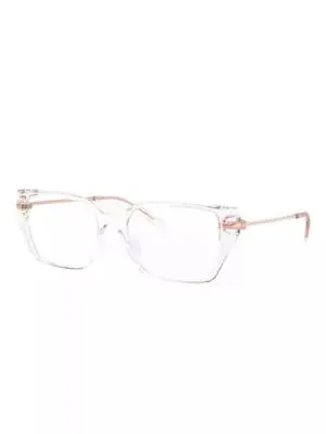 Michael Kors Crete Square-frame Glasses - White