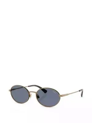 POLO RALPH LAUREN EYEWEAR Semi-shiny Round Sunglasses
