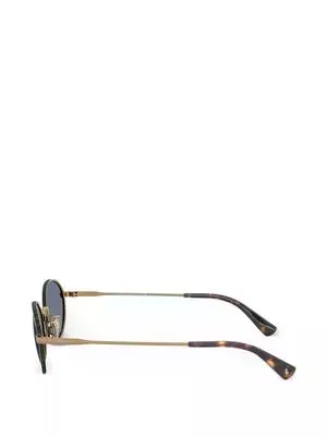 POLO RALPH LAUREN EYEWEAR Semi-shiny Round Sunglasses