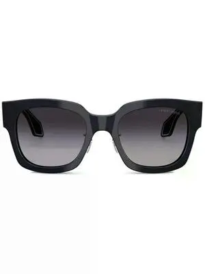 Giorgio Armani Square-frame Glasses - Blue
