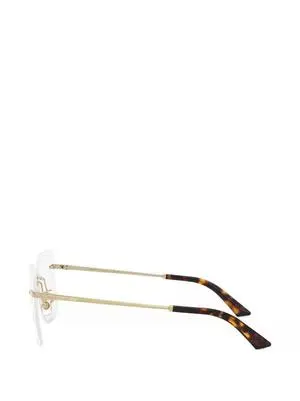 JIMMY CHOO Rimless Square-frame Glasses