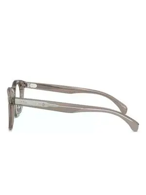 Moncler Round-frame Glasses - Grey