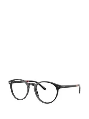 POLO RALPH LAUREN EYEWEAR Round-frame Glasses - Black