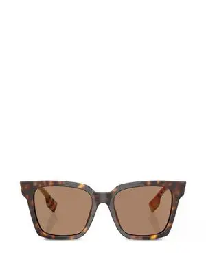 Burberry Havana Square Sunglasses - Brown