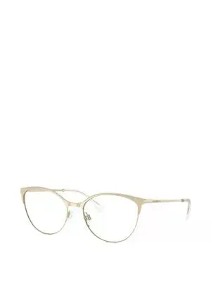 Emporio Armani Cat-eye Glasses - Gold