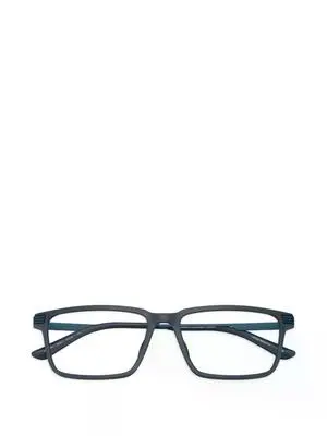 Emporio Armani Rectangle Glasses - Blue
