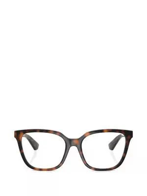 Burberry Square-frame Glasses - Brown