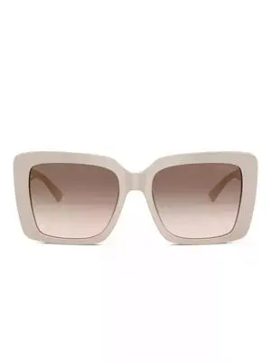 JIMMY CHOO Square-frame Sunglasses - Neutrals