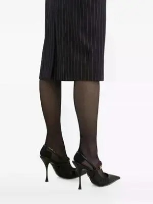 Dolce & Gabbana Pinstripe Wool Sheath Dress