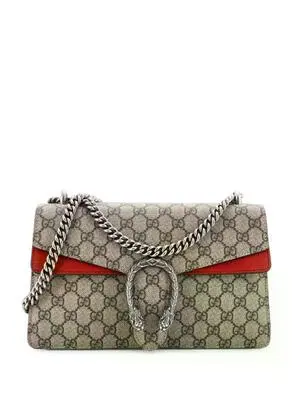 Gucci Dionysus Bag Gg Coated Canvas Small Shoulder Bag - Red