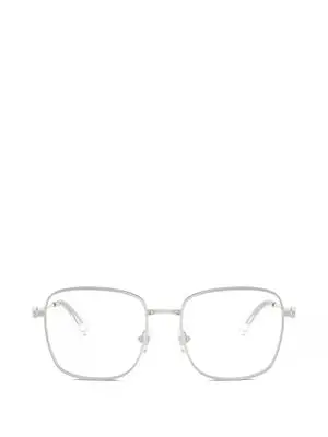 SWAROVSKI Square Frame Glasses - Silver