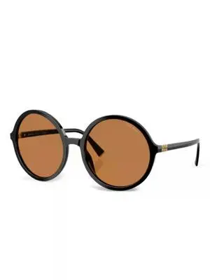 Miu Miu Round-frame Sunglasses - Black