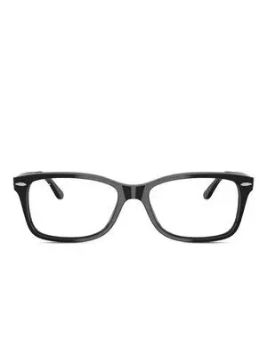 Ray-ban Rectangle-frame Glasses - Black