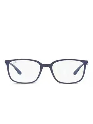 Ray-ban Rectangle-frame Glasses - Blue
