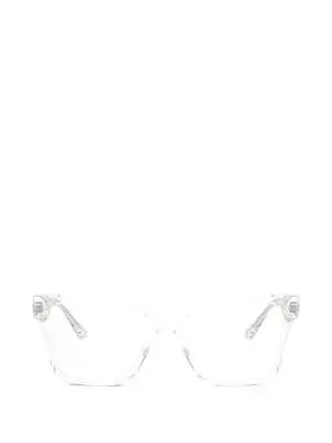 JIMMY CHOO Square Frame Glasses - White