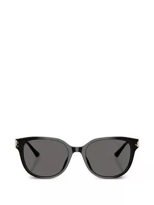 JIMMY CHOO Round-frame Sunglasses - Black