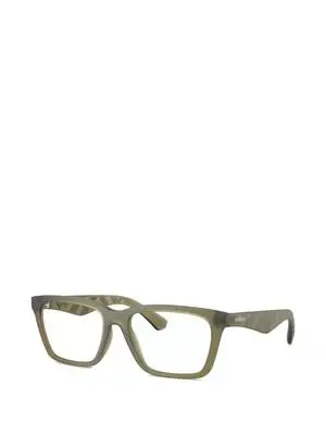 Burberry Opaque Square Frame Glasses