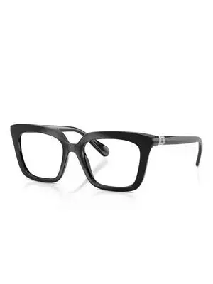 SWAROVSKI Cat-eye Glasses - Black