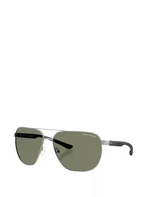 Armani Exchange Pilot-frame Sunglasses