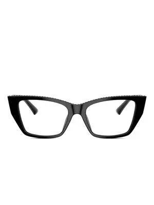 JIMMY CHOO Studded Cat-eye Glasses - Black