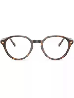 VOGUE EYEWEAR Vogue Eyewear Round Frame Eyeglasses Brown