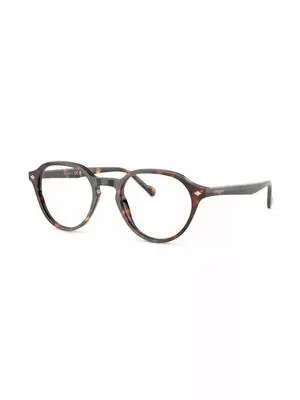 VOGUE EYEWEAR Round Frame Eyeglasses - Brown
