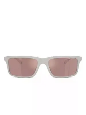 Armani Exchange Rectangular-frame Sunglasses - Grey
