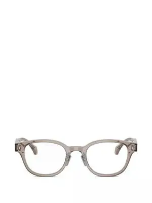 Moncler Round-frame Glasses - Grey