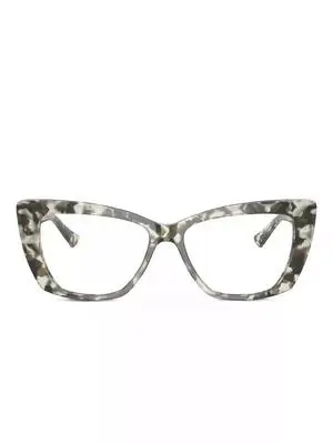 JIMMY CHOO Cat-eye Glasses - White