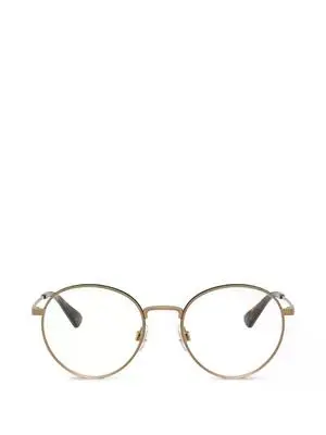 POLO RALPH LAUREN EYEWEAR Round-frame Glasses - Gold
