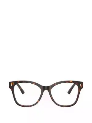 JIMMY CHOO Round-frame Glasses - Brown