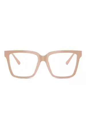 JIMMY CHOO Square-frame Glasses - Pink