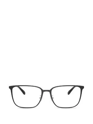 COACH Square-frame Titanium Glasses - Black