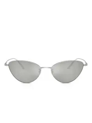 Oliver Spencer X Khatie 1998c Cat-eye Sunglasses - Silver