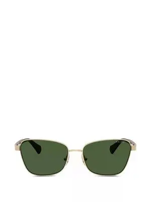 POLO RALPH LAUREN EYEWEAR Shiny Pale Geometic Sunglasses - Gold