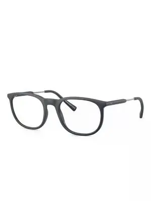 Armani Exchange Round-frame Glasses - Blue