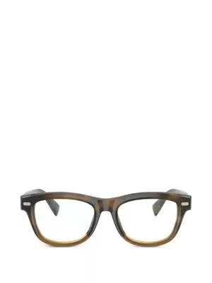 Brunello Cucinelli Square-frame Glasses - Brown