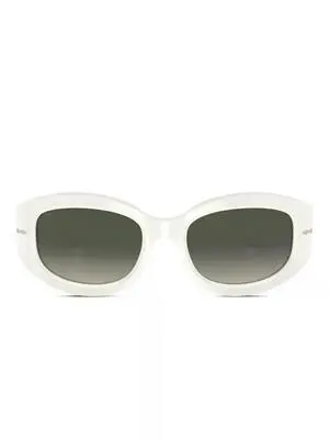 Persol Oval Frame Sunglasses - White