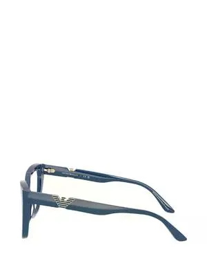 Emporio Armani Logo Detail Frames - Blue