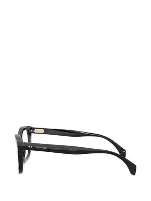 Moncler Square-frame Glasses - Black